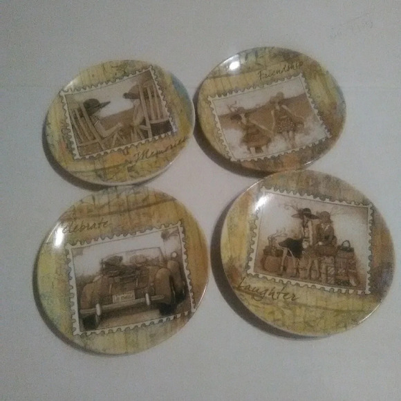 Susan Winget | Other | Susan Winget Plates Set Of 4 | Poshmark